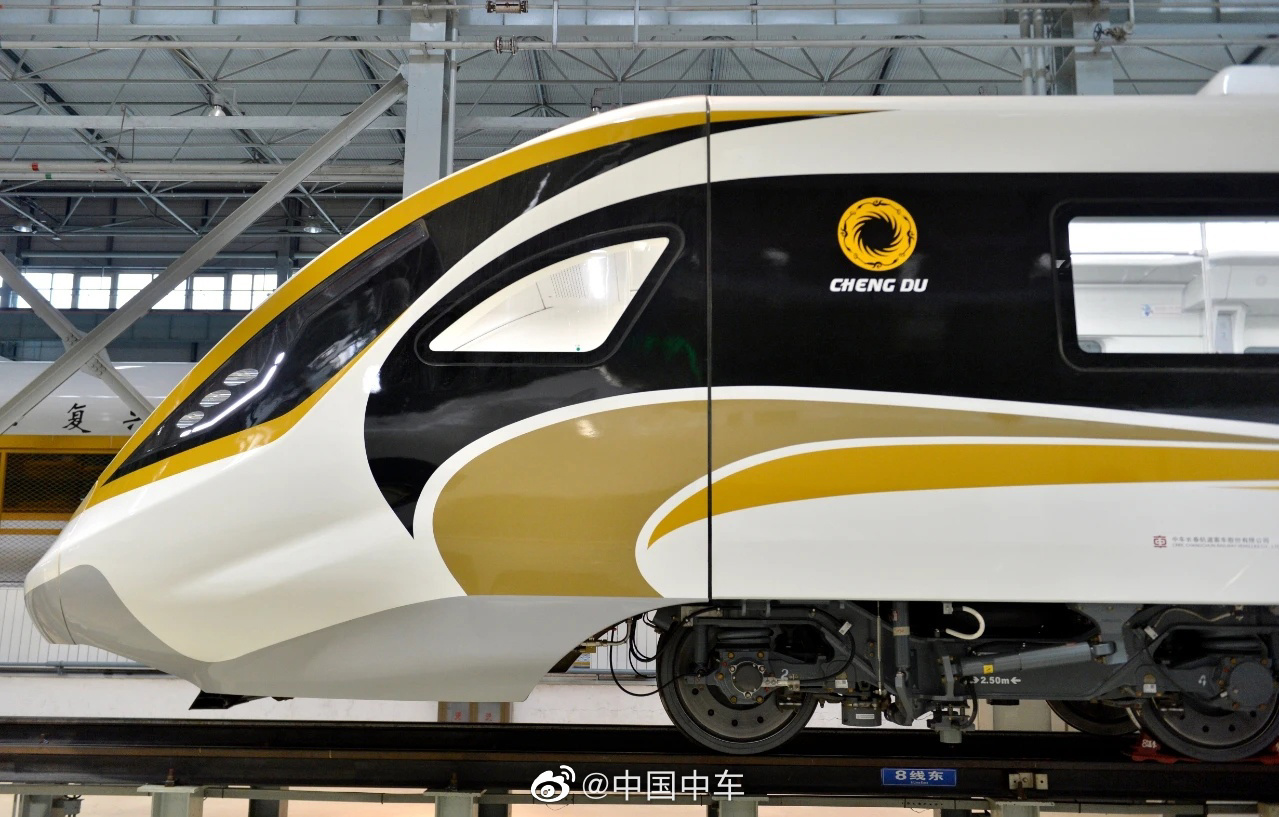 Trem autônomo e inteligente na velocidade de 160Km/h estreia em Chengdu ...