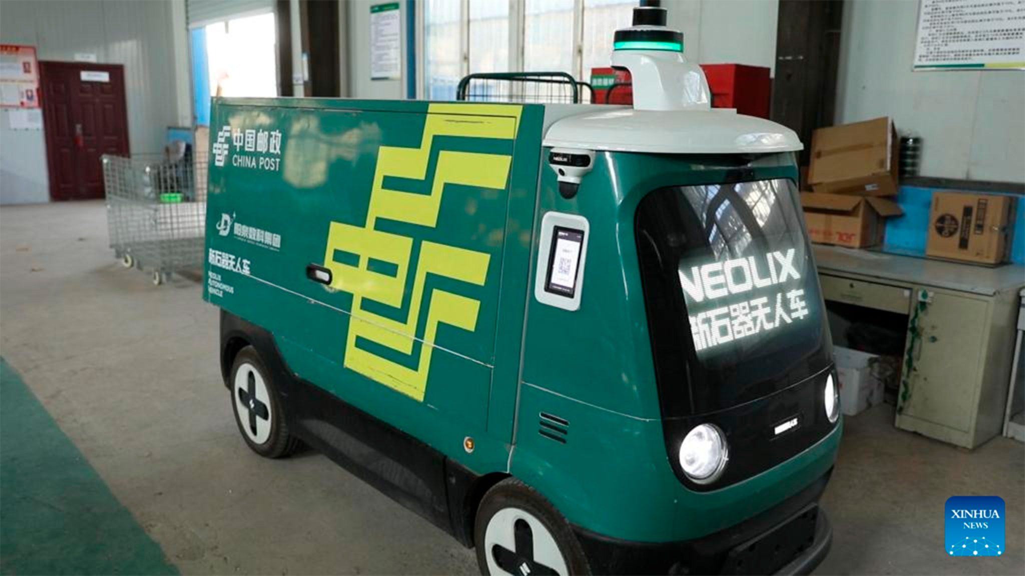 China Post lança veículos de entrega autônomos na China | China2Brazil